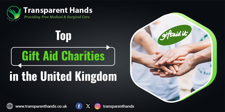 Gift Aid Charities in the United Kingdom